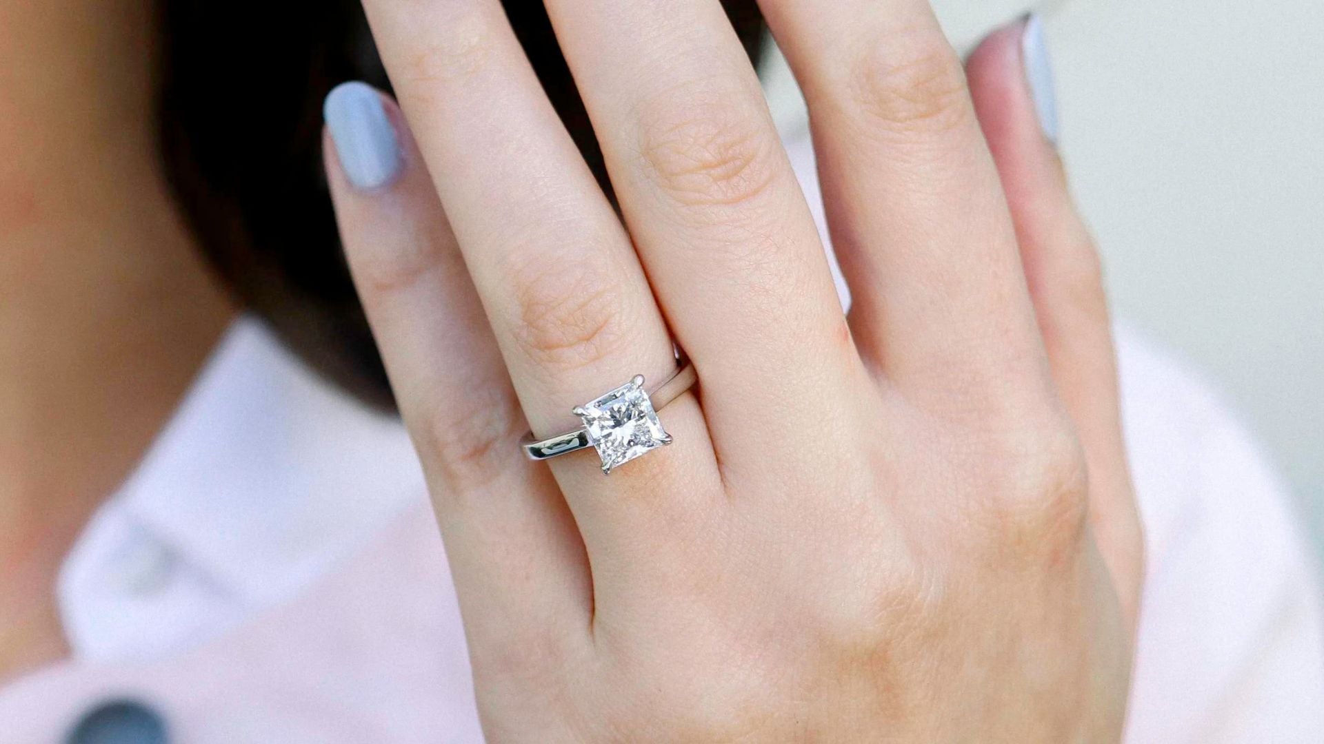 Princess Cut Engagement Rings | Shop Elegant Square Diamond Rings ...
